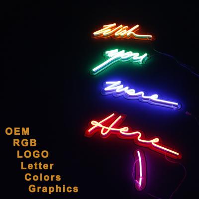 China Advertising Signboard SMD 5050 LED Strip Light Round Neon Flex CE UL Approval for sale