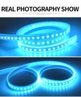 China 630nm 12W 60 Leds Flexible RGB LED Strip 10×23mm Pcb for sale