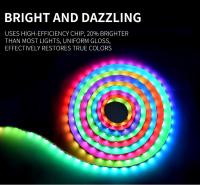 China Silicone Coated 530nm 6500k 6W 5050 led tape lights for sale