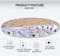 China 10MM pcb 48leds/m 9.6W 24VDC SMD 5050 LED Strip Light for sale