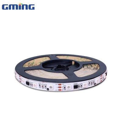 China 10MM pcb 48leds/m 9.6W 24VDC SMD 5050 LED Strip Light for sale