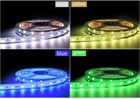 China 120º IP20/IP65 210lm 9W SMD3528 RGB LED Strip Light for sale