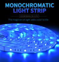 China High CRI 80 2200-6500K Remote Control SMD 5050 LED Strip Light for sale