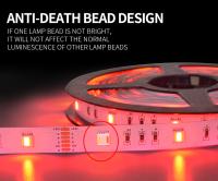 China 12W IP20 2200-6500K SMD 5050 LED Strip Light 3 Years Warranty for sale