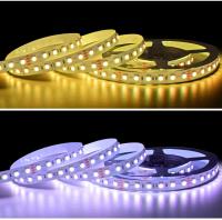China Aluminum Flexible RGB Warm White SMD 5050 LED Strip Light 24VDC for sale