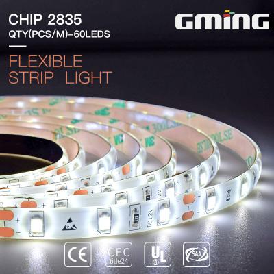 China Foldable SMD 3528 LED Strip Light 60 Leds M DC 24V LED Decoration Rope Lamp for sale