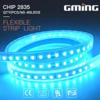 China 60 LEDs / M SMD 2835 LED Strip Light Flexible DC 12V For Indoor Decoration for sale
