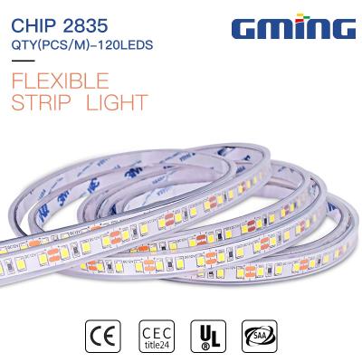 China 1600lm 120LEDs/M 2835 24V 12W Color Changing LED Strip for sale