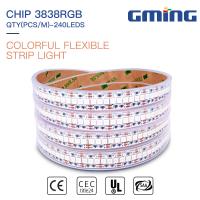 China 3Oz PCB 463nm 240les/m 24W SMD RGB LED Strip Light for sale