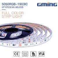 China Waterproof IP67 12W SMD5050 Color Changing Led Strip for sale