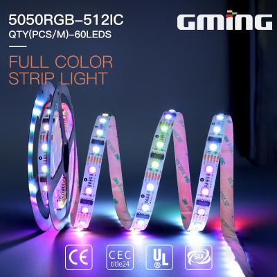 China 60LEDs 12W Waterproof SMD5050 LED Strip UCS DMX512-16 for sale