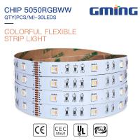 China High brightness 50000 Hours Lifetime RGBWW SMD 5050 LED Strip Light 9W for sale