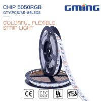 China Remote Control 84leds/m 12V 25W SMD 5050 LED Strip Light IP20 for sale