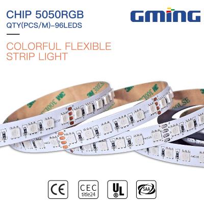 China 19.2W Programming SMD 5050 LED Strip Light with wide viewing angle for sale