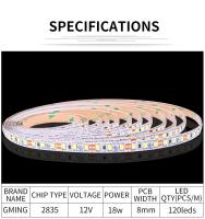 China 2Oz PCB IP68 12v 16W 120les/M Led Tape Strip Lights for sale