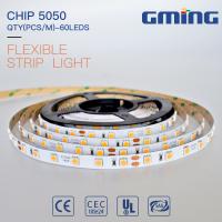 China IP20 60leds/m SMD5050 led tape strip lights 12/24VDC for sale