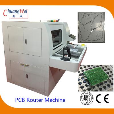 China Double Station PCB Router Machine 220V With Auto Routing Bit Checker for sale
