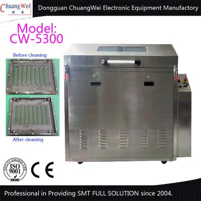 China Stainles Steel Pneumatic Stencil Cleaner High Efficiency Alkali Corrosion for sale