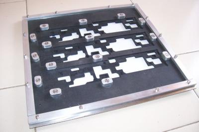 China Black PCB Wave Solder Pallet Composite With Durostone Material for sale