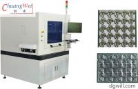 China 2 Table PCB Router Machine 0.5mm Thickness CNC Printed Circuit Board Inline for sale