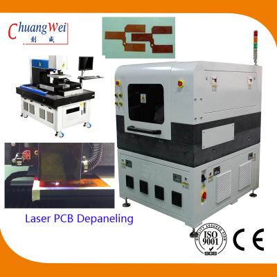 China High Accuracy FPC / Rigid - Flex PCB Laser Depaneling Machine 10W / 12W for sale