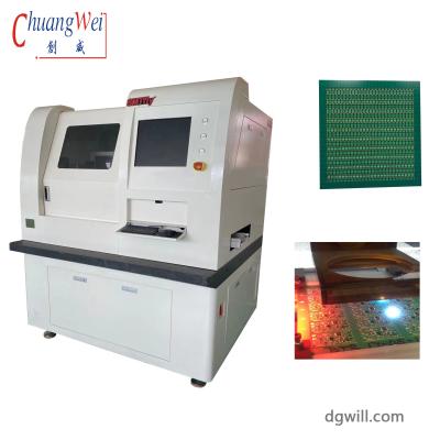 China Stainless Steel Laser Depaneling Machine 3KW With 0.002mm Positioning Accuracy for sale