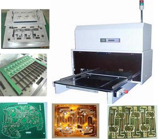 China SMT Pneumatic Semi Auto Industrial Metal Hole PCB Punch Machine 220V for sale