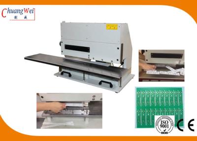 China Fr2v White V Cut PCB Separator Safety 2.5mm Thickness With Two Linear Blades for sale