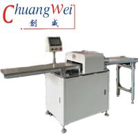 China PCB Depaneling Machine With High Speed Steel Blades And Conveyor Belt Line for sale