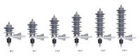 China Antipollution Housed lightning arrester without Gaps Nominal Discharge Current 5KA for sale