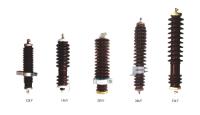 China Porcelain Housed lightning arrester with Gaps Nominal Discharge Current 10KA for sale