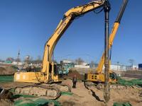 China BVEM 105kW Power Hydraulic Vibroflot Excavator Equipped Sharing Hydraulic Power System for sale