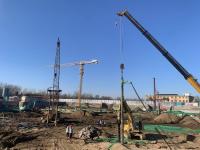 China BVEM 2600 r/min rotation speed hydraulic vibroflot pile driver for sale