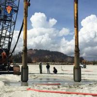 China Ground Improvement Vibroflot Equipment 130KW Vibrating Floater environmental friendly for sale