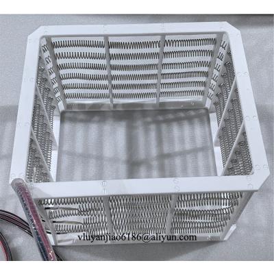 China Ultra pure PTFE PFA Wetted Surface Immersion Tank Heaters For PVDF Tanks for sale