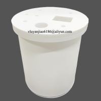 China Industrial Polytetrafluoroethylene PTFE Container With Non Stick Surface Chemical Resistant for sale