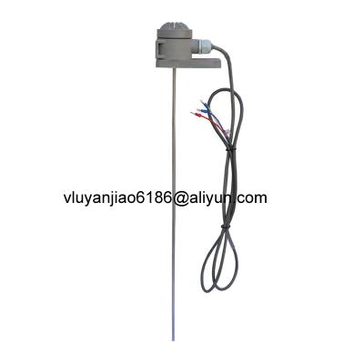 China PTFE PT100 Temperature Probe For Acid Heating Corrosive Chemical Heating for sale