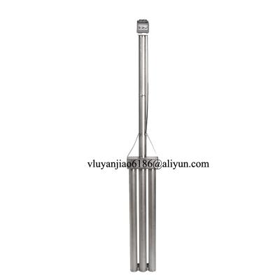 China Triple Tubes Stainless Steel Immersion Heater For Deep Tank Chemical Resistant for sale
