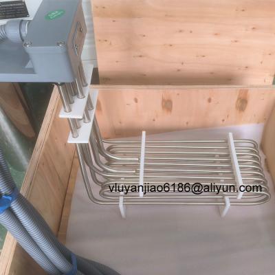 China SUS316 L Shaped 12KW Immersion Heater For Chemical Liquid Heating for sale