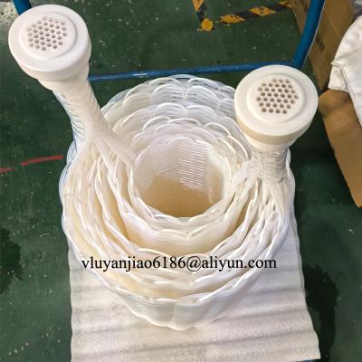 China Excellent Chemical Corrosion Resistance 100% Pure PTFE Heat Exchanger For Both High And Low Temperature Environments for sale