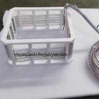 China Corrosion Resistant High Efficiency customizable Hollow Annular PTFE Frame Immersion Heater for sale