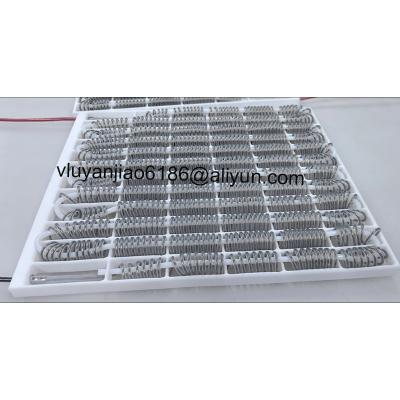 China PFA Immersion Tank Heaters with PFA/PTFE Wetted Surfaces, 200°C Heating Capability, and Compact 1-5/8 Inch Height for sale