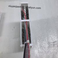China PFA Wetted Surface 228mm*228mm*42mm 230V Single Phase 4.6kw PTFE Frame Immersion Heater for sale
