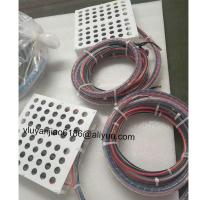 China PFA Wetted Surface 228mm*228mm*42mm 230V Single Phase 4.6kw PTFE Frame Immersion Heater for sale