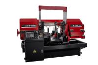 China Reinforced 4kw Metal Band Sawing Machine Horizontal Band Saw For Metal for sale