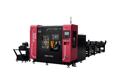 China Automated Multifunction Circular Saw 22KW  High Speed Horizontal Push for sale