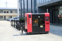 China Angled Push CNC Circular Saw Machine Red Black Industrial JSSCD-120NC/X for sale