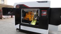 China JSSCD-150C Automatic Circular Saw Production Line with φ30–φ150 mm Cutting Range ±0.20 mm Tolerance and 2000 mm Feed for sale