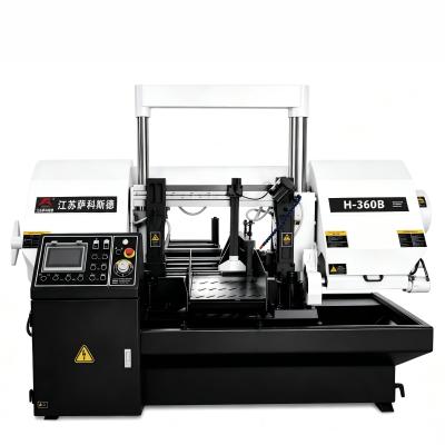 China H-360B Hydraulic Horizontal Band Saw Machine for Metal Bar Stock Cutting for sale