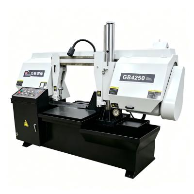 China GB4250 High efficiency metal cutting band saw for rail transit ship building process for sale